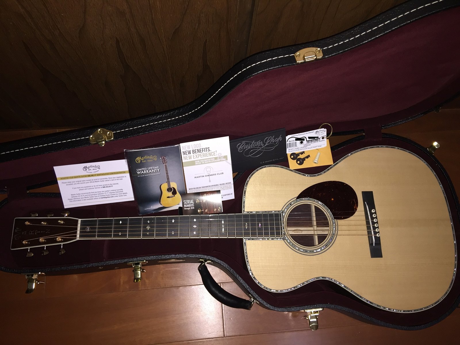 近乎頂規的私人訂製款Martin OM-45 - GuitarRepairMan 吉他修理人